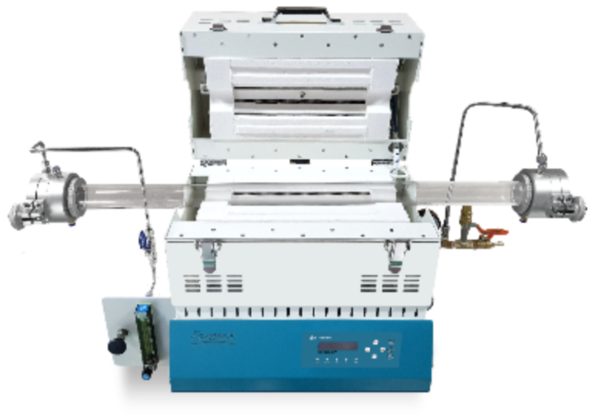 1200℃ tube furnace (100mm diameter tube and 300mm hot zone) – SHS Furnace